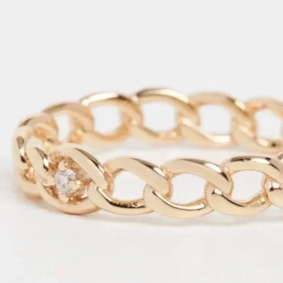 Anthropologie | Jewelry | New Shashi Revolve Patron Ring Sterling ...